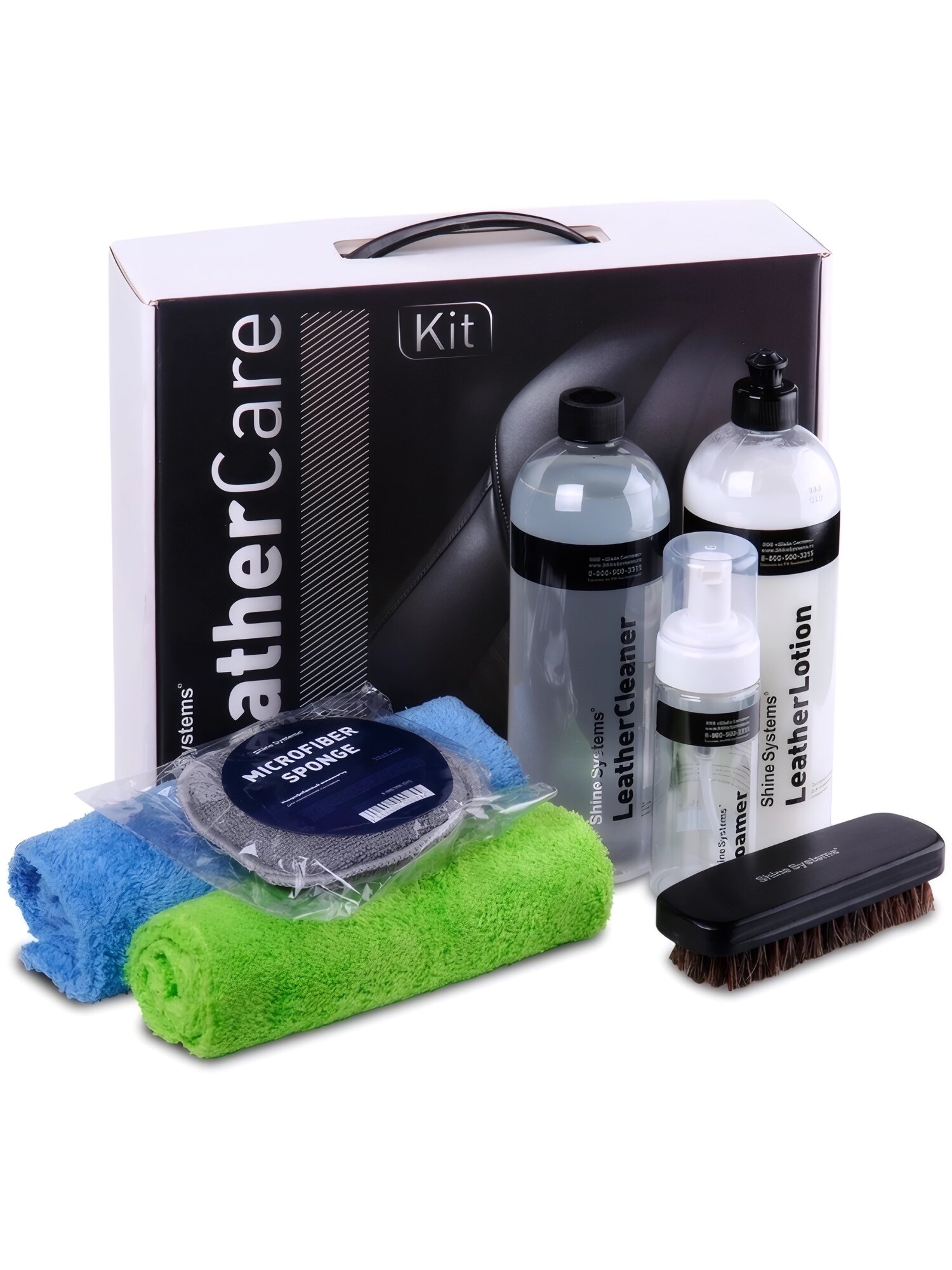 Набор для ухода за кожей Shine Systems LeatherCare Kit
