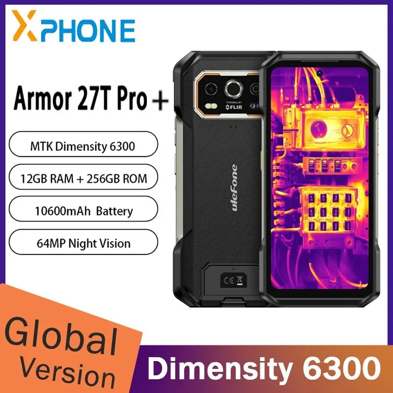 Смартфон Ulefone Armor 27T Pro+, 12/256ГБ