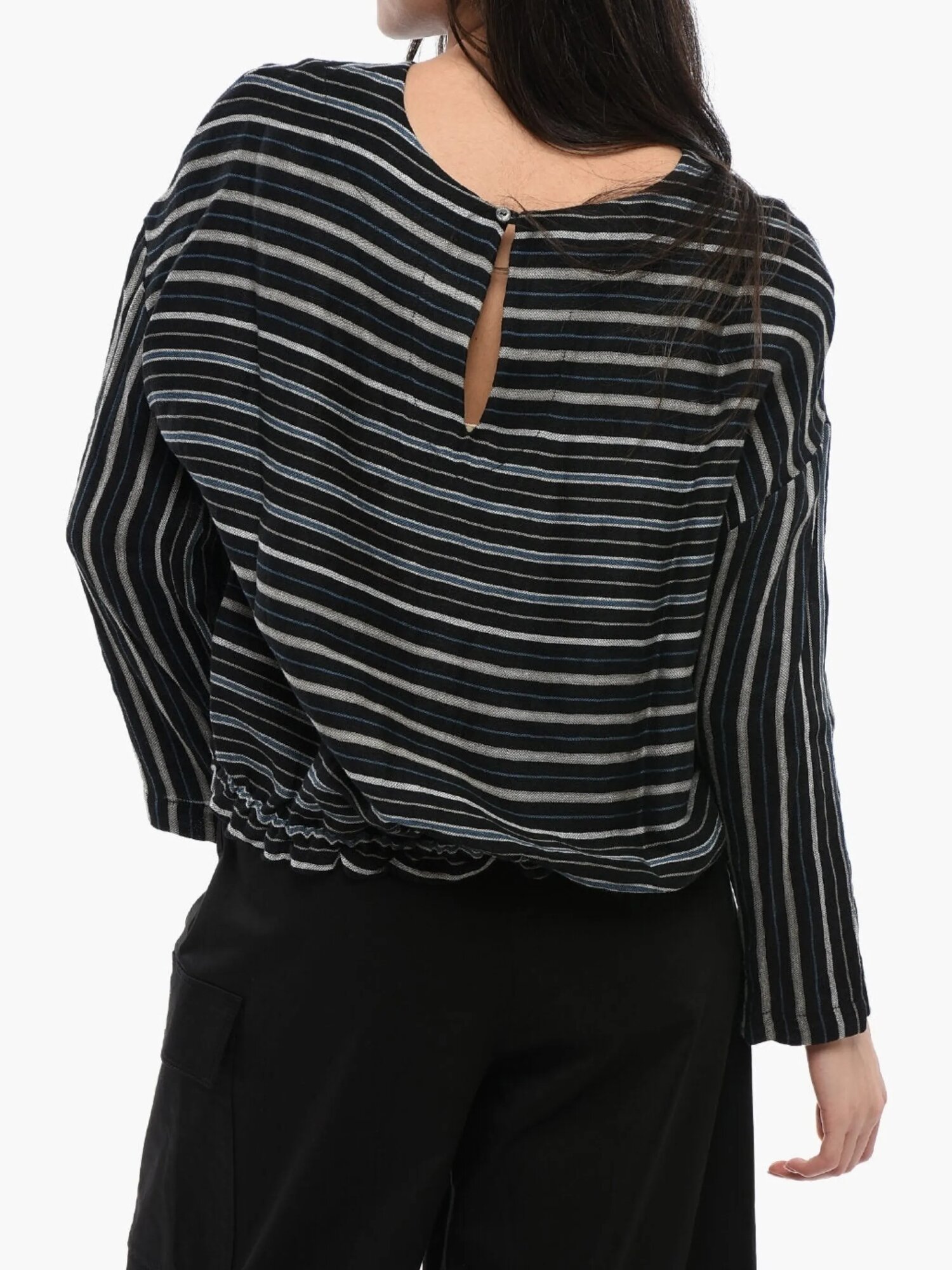 Блуза Woolrich Striped long-sleeve blouse, размер 48 — фото 1