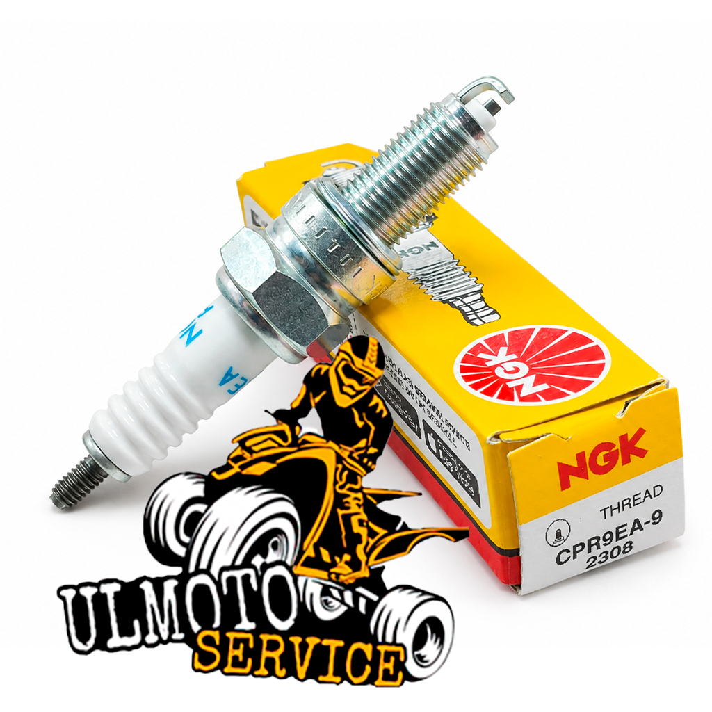 Свеча зажигания NGK CPR9EA-9 Индонезия для Yamaha MT-09 XSR900 YZ450 Honda CBF150, Kawasaki W400 Bajaj Pulsar, Avenger