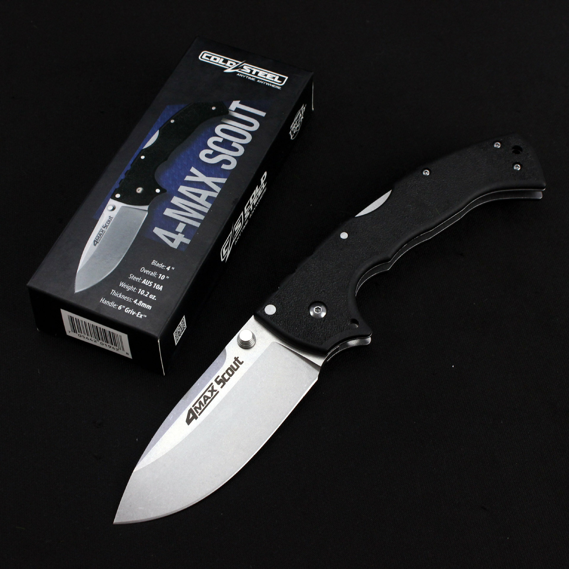 ColdSteel Холодная сталь 4-MAX складной нож трансграничной обработки нейлонового волокна складной нож