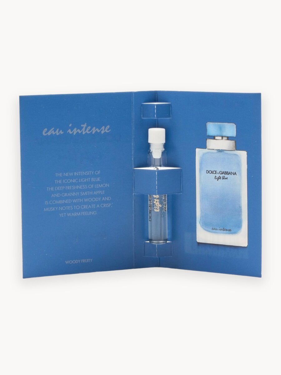 Парфюмерная вода DOLCE & GABBANA LIGHT BLUE EAU INTENSE 1.5 мл