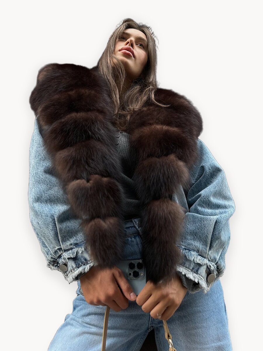 Куртка джинсовая Осень\зима 2025