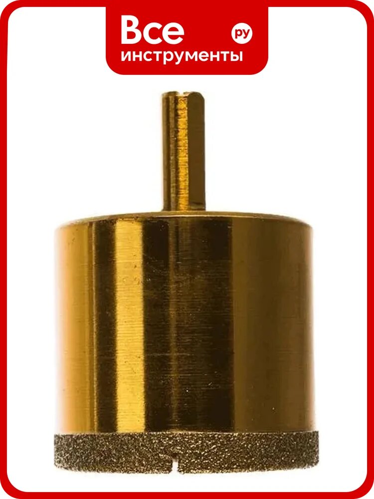 Коронка по стеклу и керамике с центрующим сверлом GOLD стк-067 30 мм Strong стк-06700030