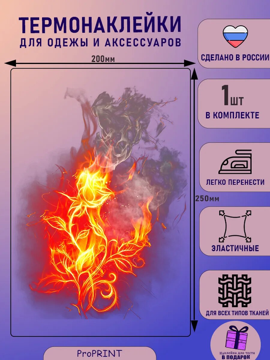 Термонаклейка на одежду