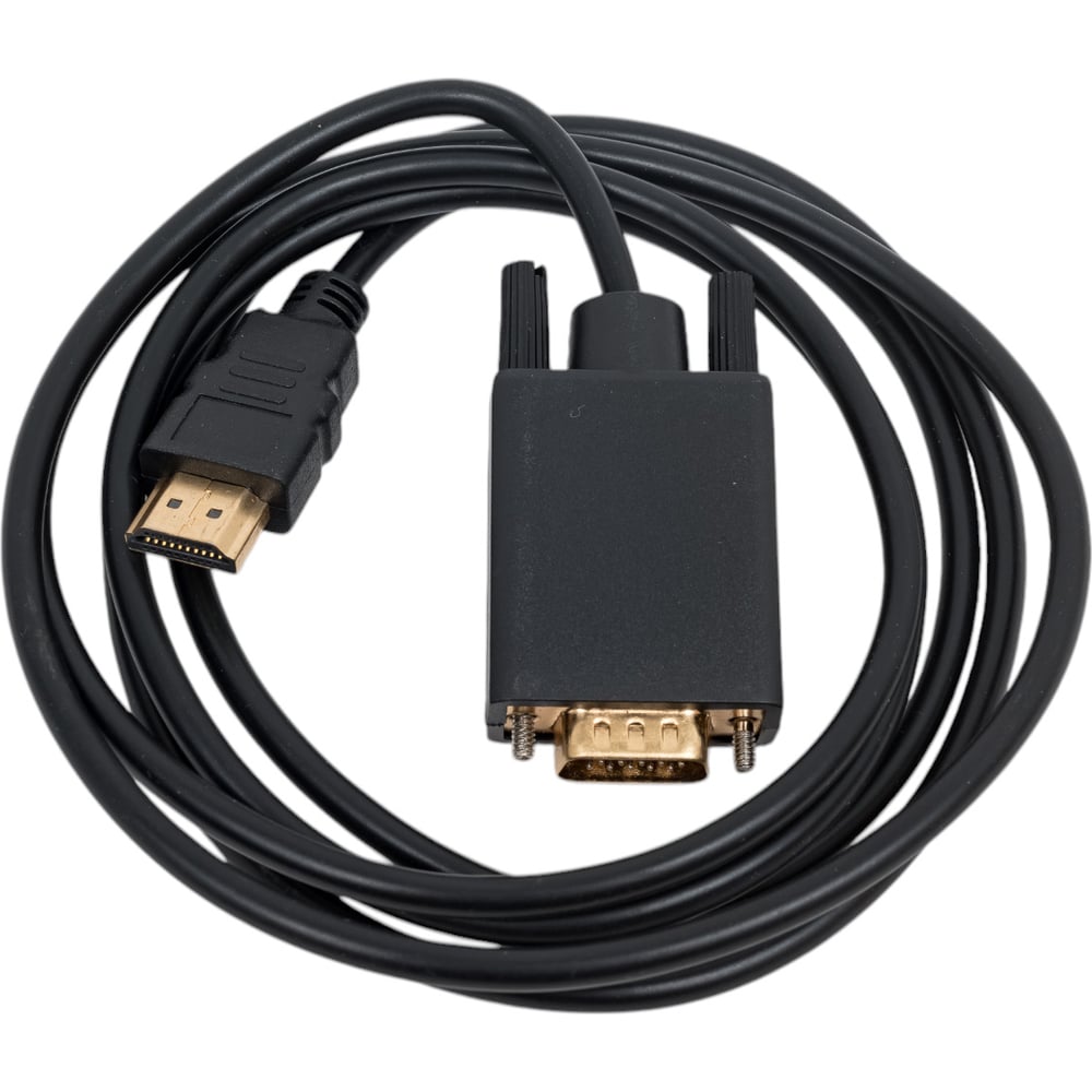 Кабель ExeGate-переходник HDMI-VGA EX-CC-HDMIM-VGAM-1.8 19M 15M, 1,8м 284928