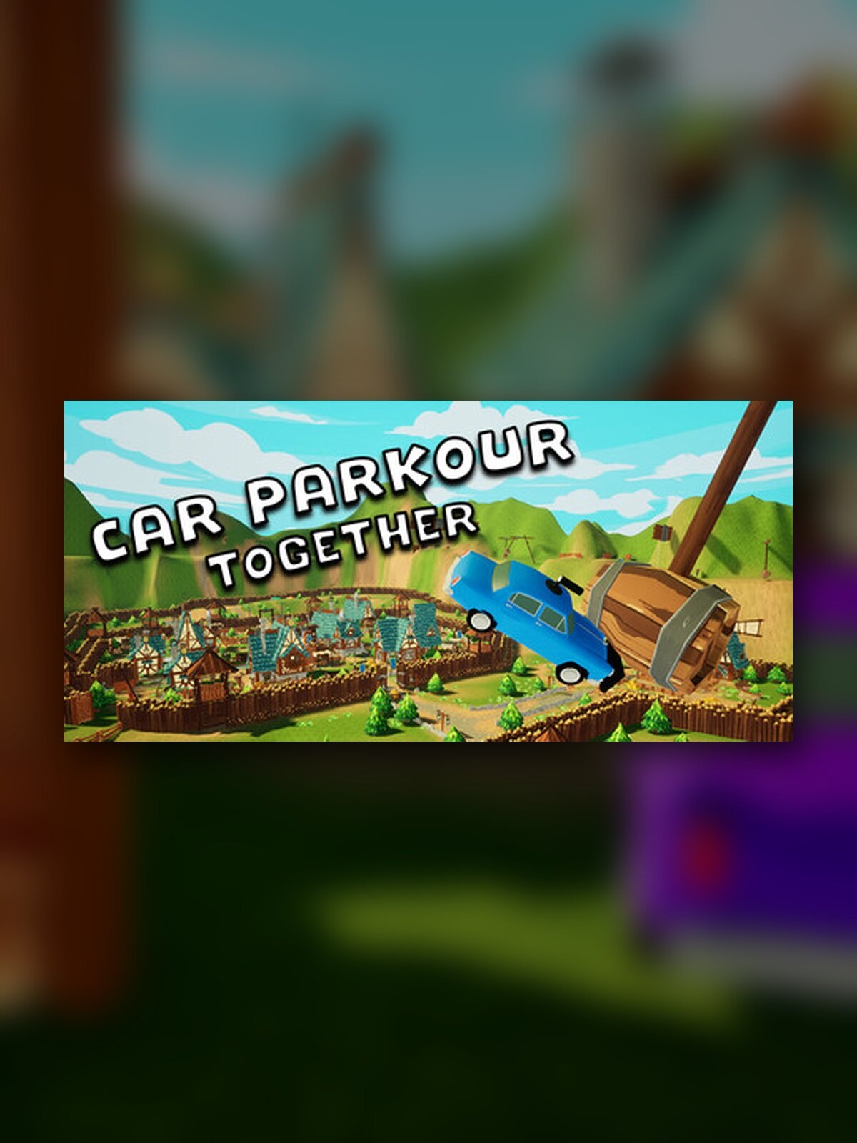 Игра Car Parkour Together Steam Gift |PC/ПК| регион Россия | Подарок Стим