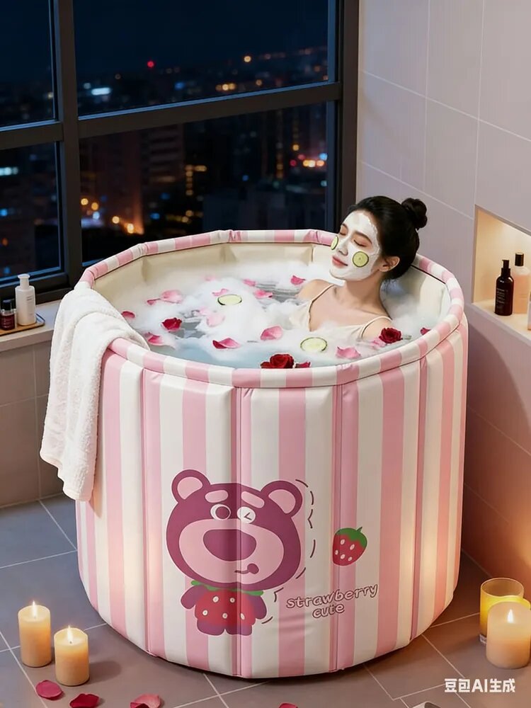 Складная ванна для взрослых, SPA-комплекс для дома и дачи 70 Обновленный и утолщенный
