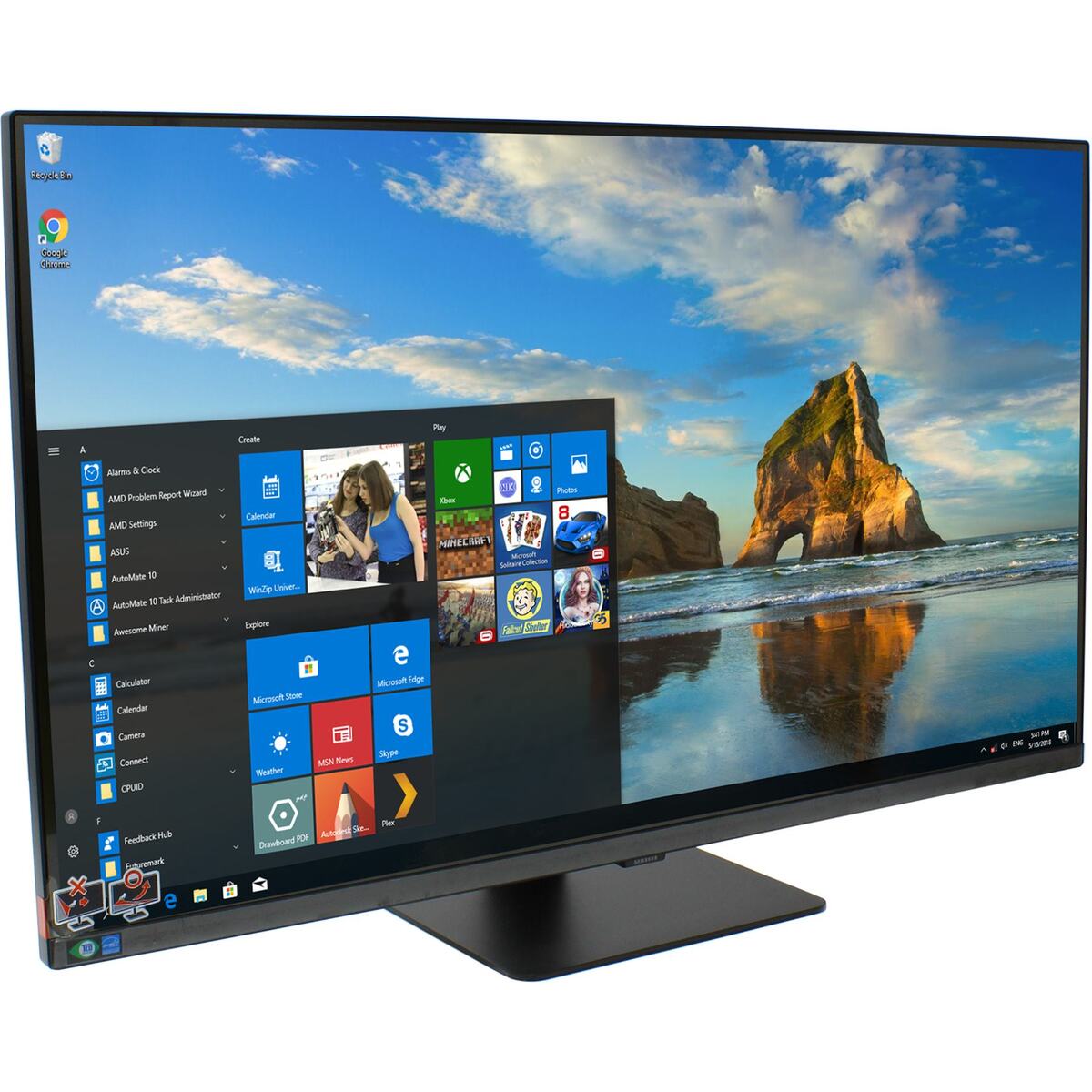 32" ЖК монитор Samsung S32D604UAI с поворотом экрана (LCD, 2560x1440, HDMI, DP, USB3.0 Hub)