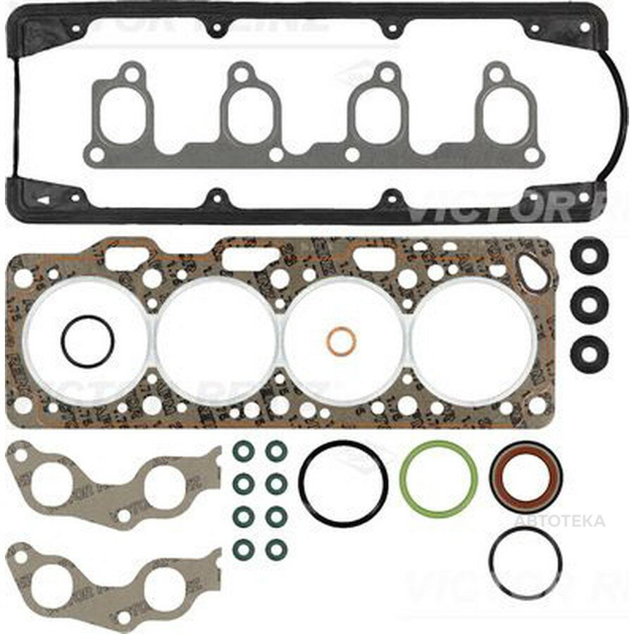 Ком/кт прокл. ГБЦ VICTOR REINZ 022802503 VW Polo/Golf II/Jetta II/SEAT Ibiza II 1.0-1.4 08.81-12.99 mot.2G/3F/AAK/AAU/AAV/ABD/ACM/HZ/MH