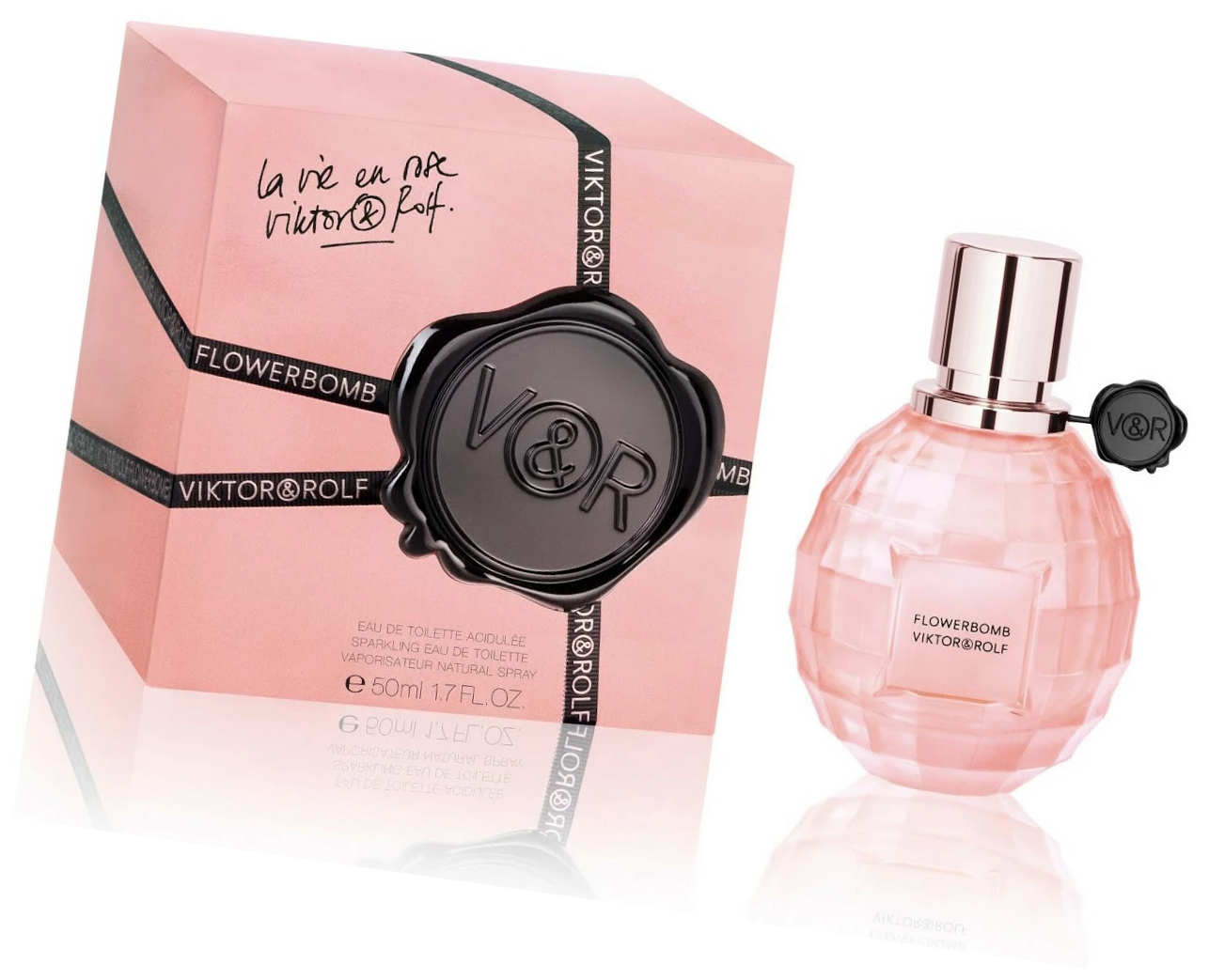 Виктор и Рольф Флауэрбомб Ля Ви Ан Роз 2013 туалетная вода 50 мл - Flowerbomb La Vie En Rose для женщин