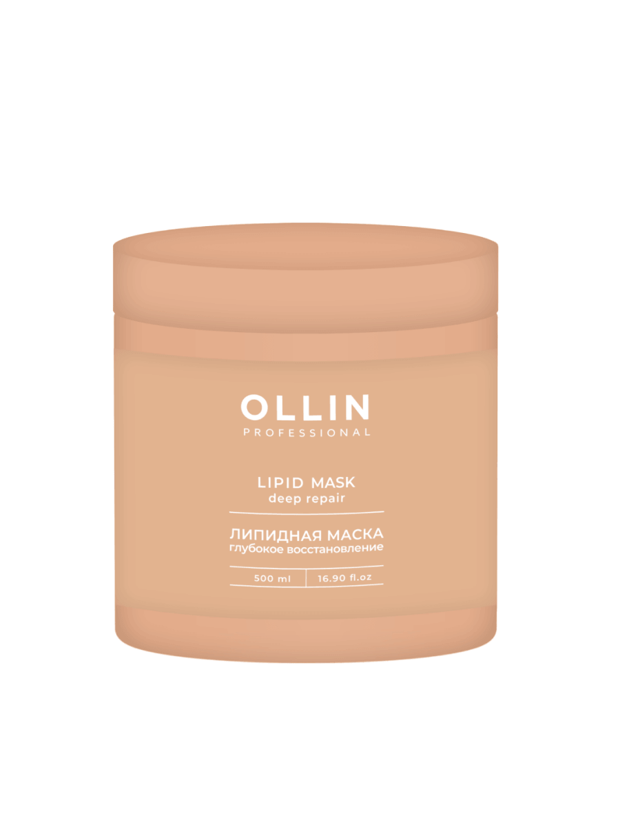 Липидная маска для волос, 500 мл, OLLIN PROFESSIONAL