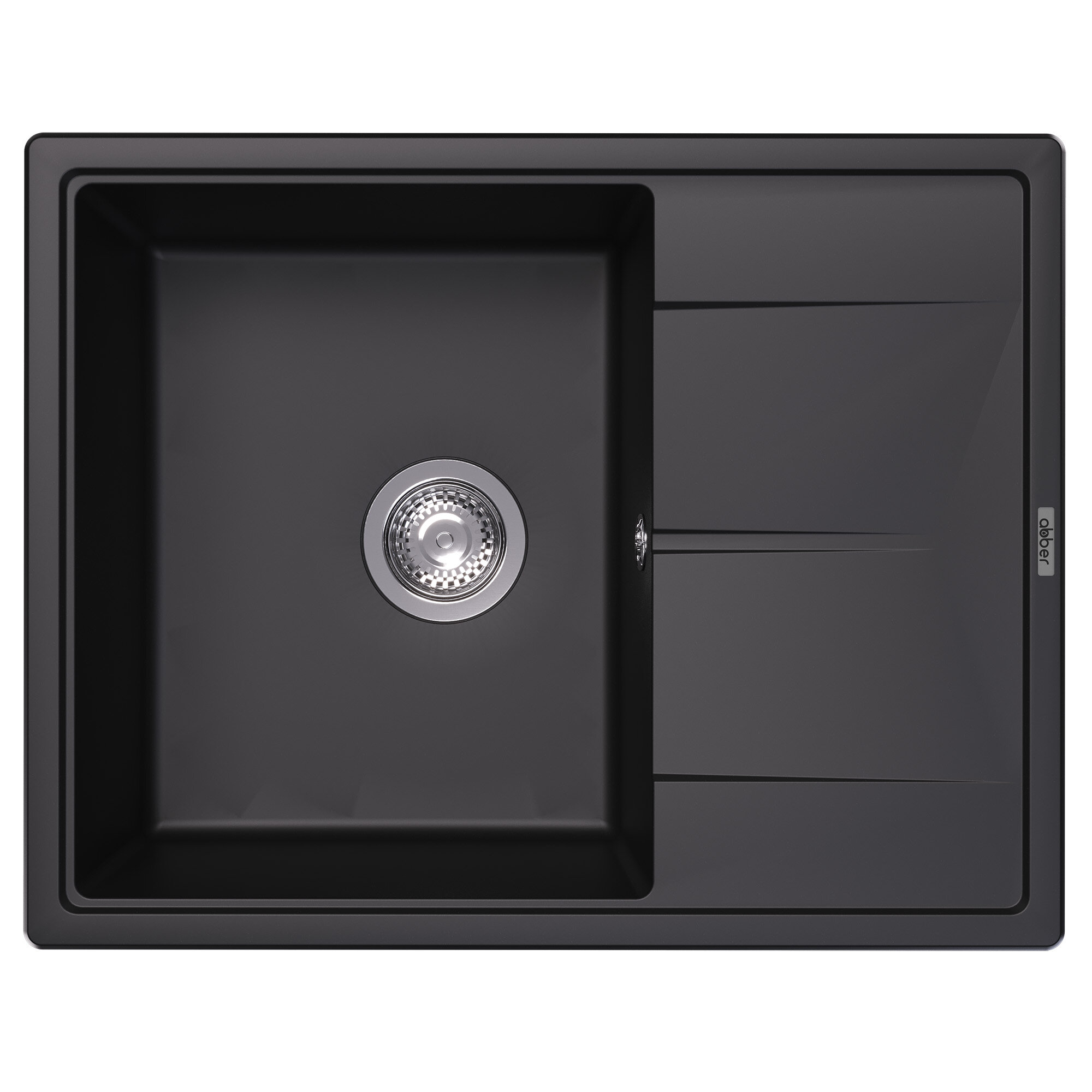Кухонная мойка ABBER Quarz AQ2903B черная