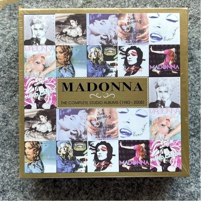 Madonna The Complete Studio Albums 1983-2008 11CD настоящий Герметичная упаковка совершенно новый