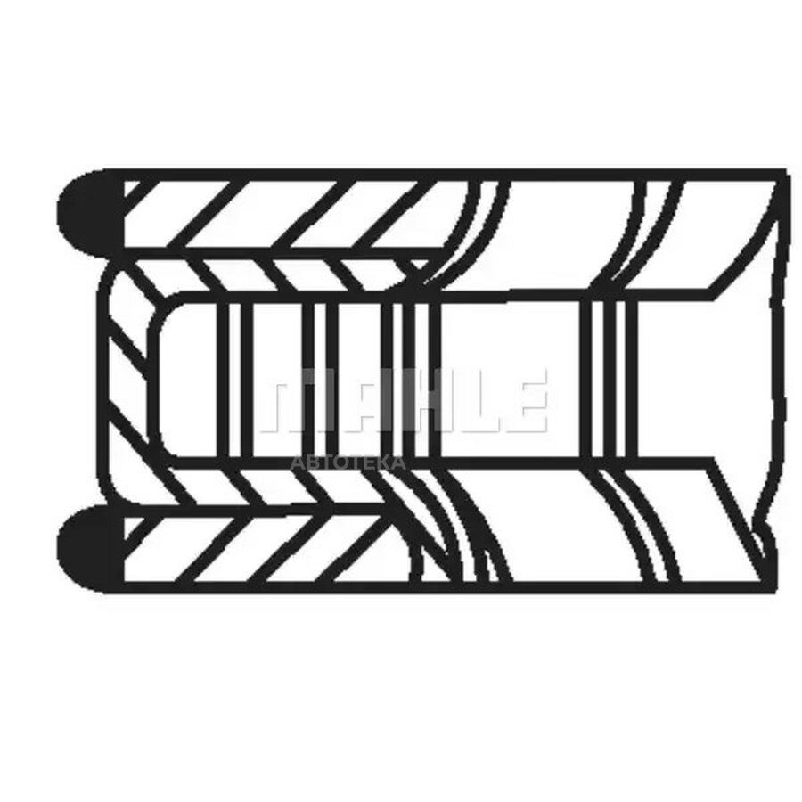 Комплект поршневых колец MAHLE 03032N0