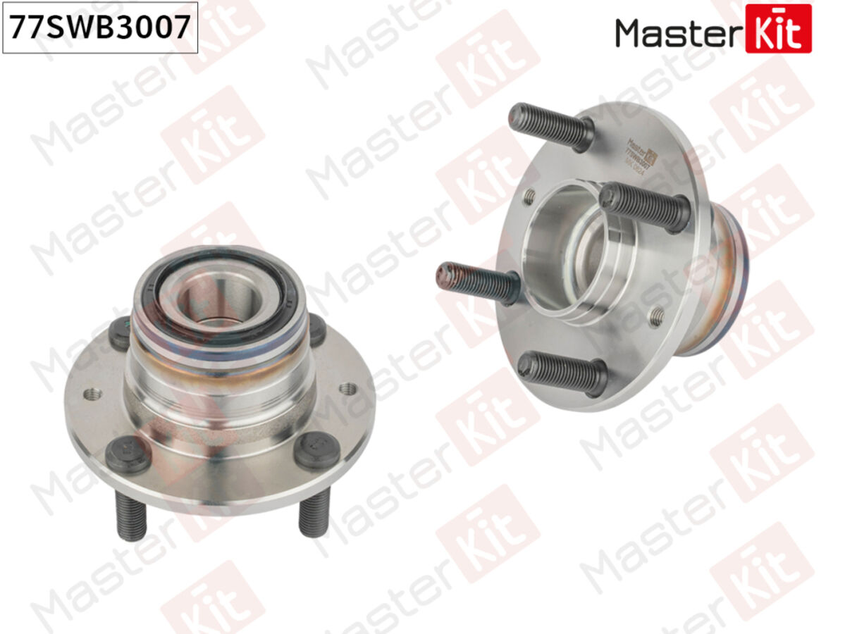 Ступица в сборе с подшипником зад. mazda 323 f vi (bj)/mx-3 (ec) 1991 - 2004 (MASTERKIT 77SWB3007)