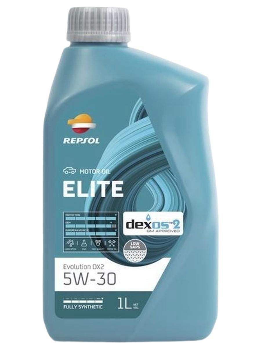Repsol ELITE EVOLUTION DX2 5W-30 Масло моторное, Синтетическое, 1 л