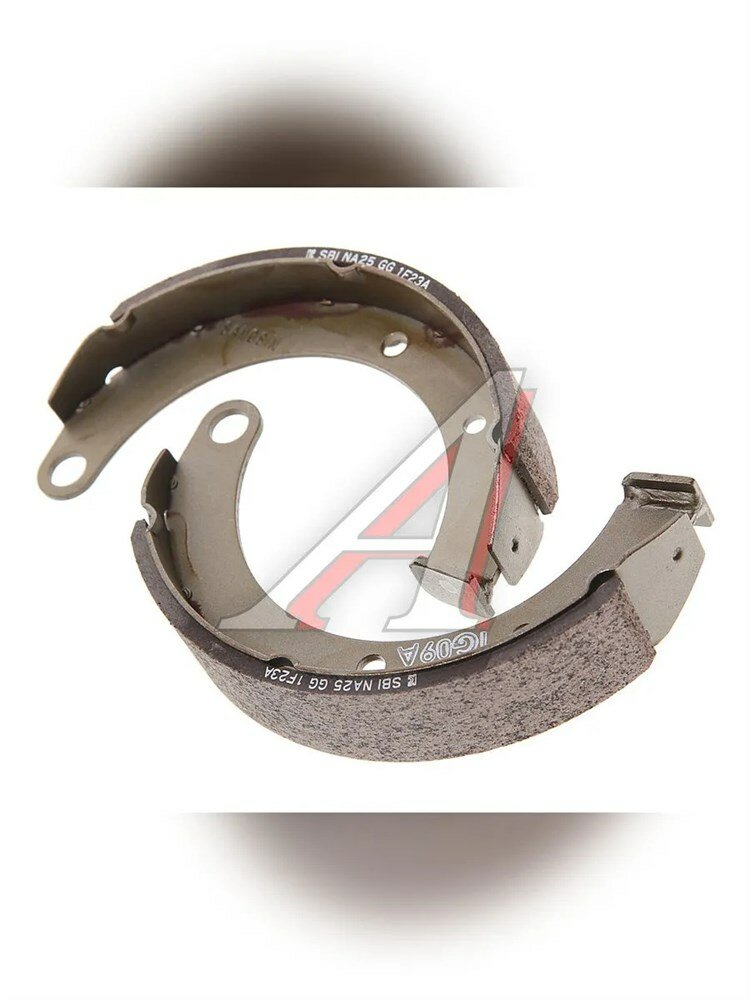 Колодки тормозные стояночного тормоза для Hyundai HD65 HD72 County дв. D4 40мм комплект 2шт