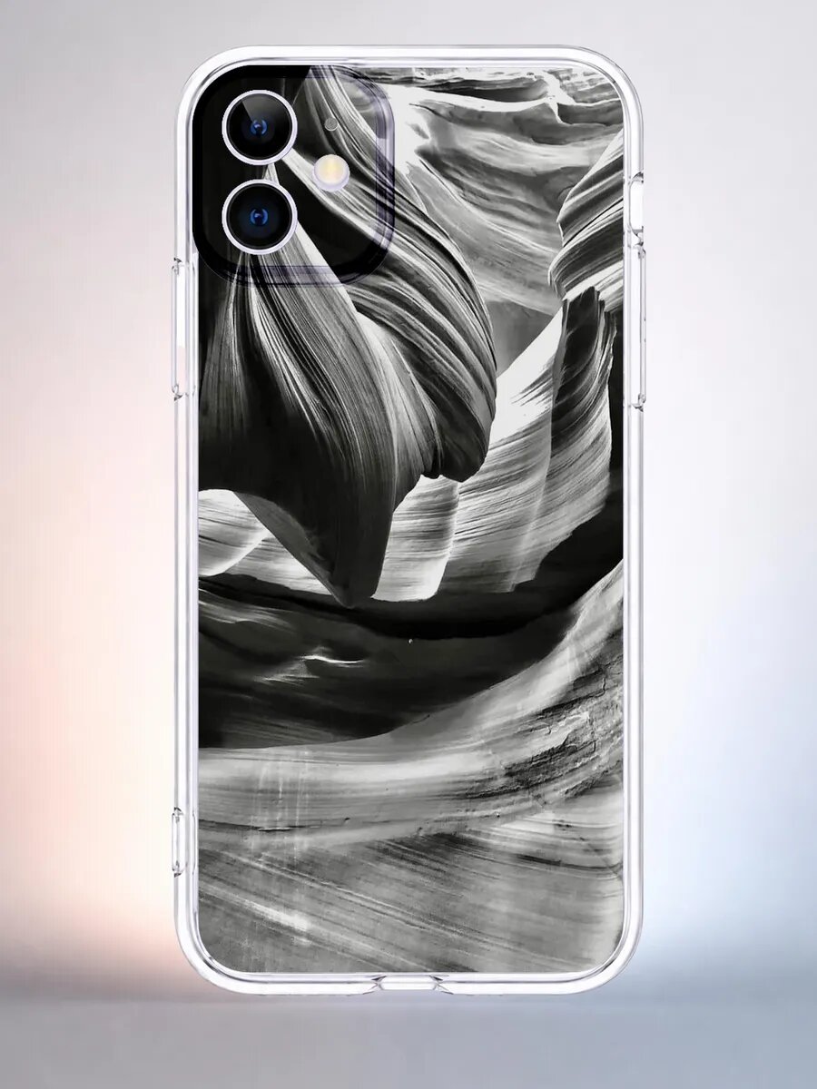 Чехол iPhone 11 каньон антилопы изгиб силиконовый