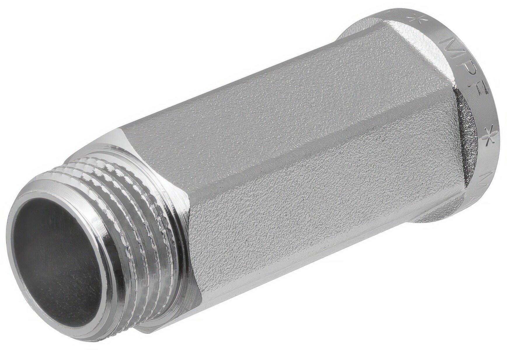 Удлинитель шестигранный MPF 1/2"x50 мм ВР-НР латунь