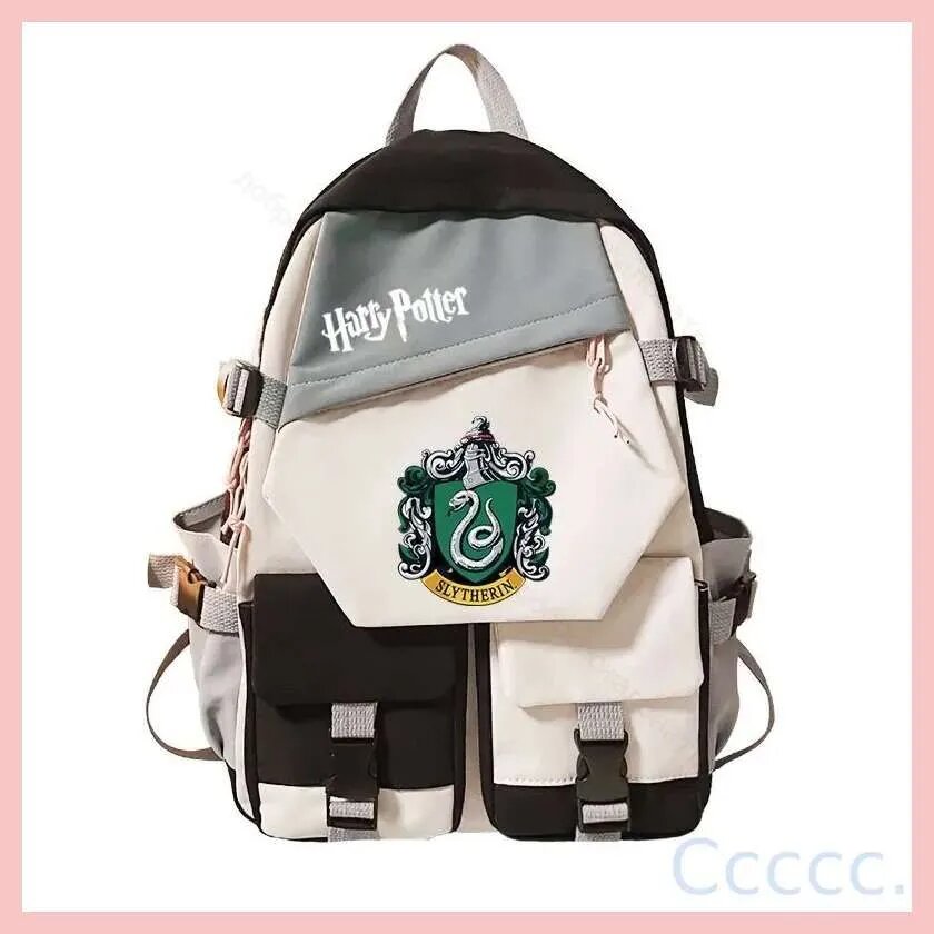 Рюкзак Harry Potter Slytherin 42x30x20 см из Оксфорда нейлона для девочек и мальчиков