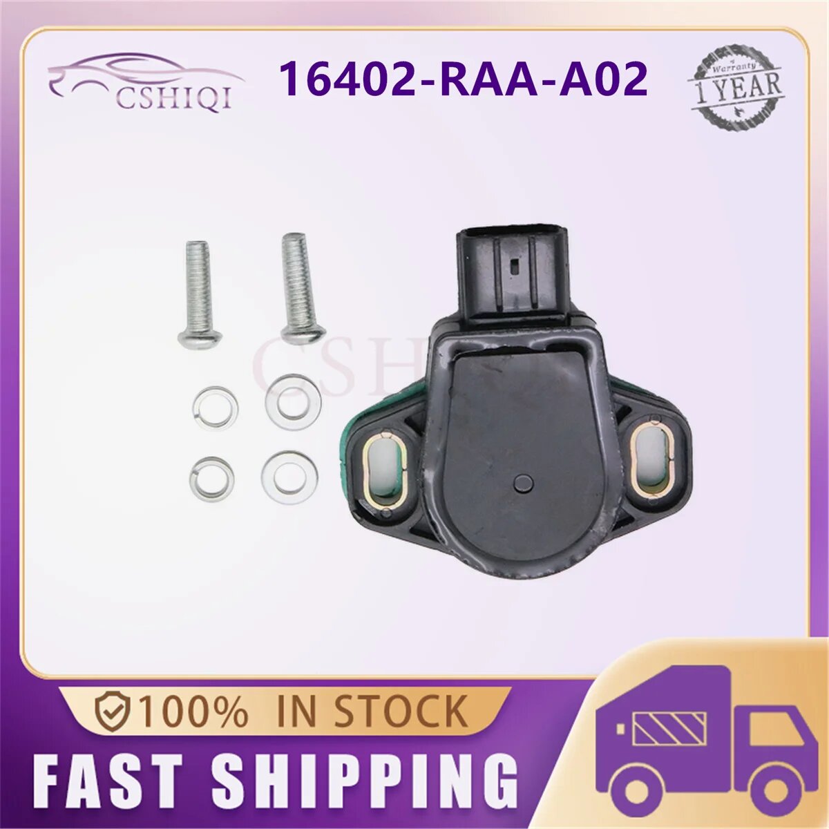 Датчик положения дроссельной заслонки TPS 16402-RAA-A02 для Honda Accord MK7 Euro Acura TSX CL7-9 CM1-3 CN1-2, автозапчасти 16402-RAA-A01