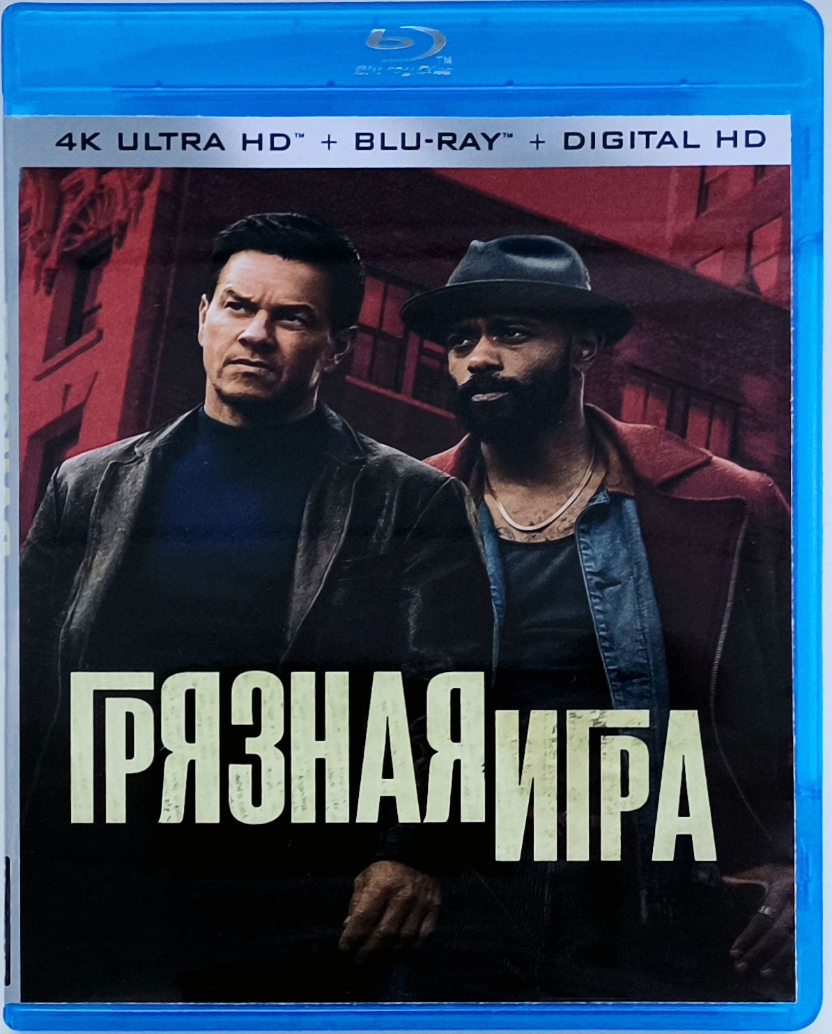 4K Ultra HD Blu-ray. Грязная игра. Фильм 2025 года. Боевик, комедия, криминал, драма, триллер, экранизация.