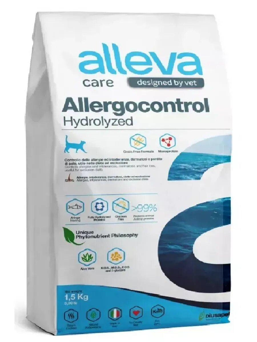 Корм Care Allergocontrol для кошек аллергии 1,5кг