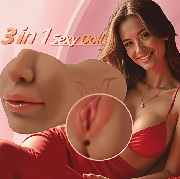 Мужской мастурбатор с 3D-стимуляцией