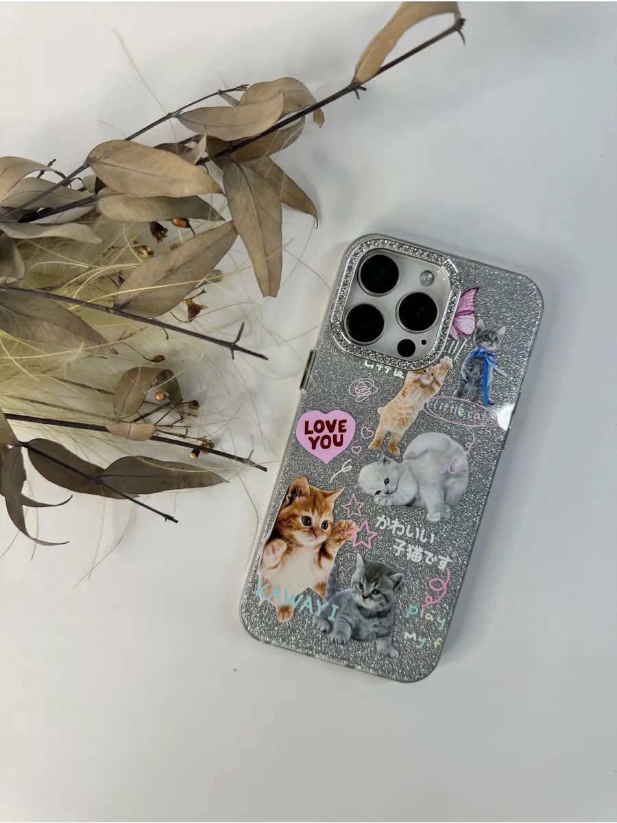 Чехол-Накладка для смартфона Apple iPhone 14 Pro Max, материал силикон, цвет серебристый