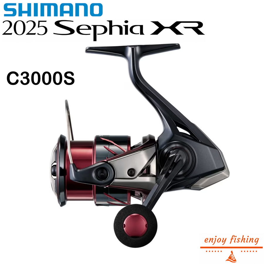 SHIMANO 2025 SEPHIA XR C3000S Спиннинговое катушка Подходит для Морская и пресной, Малайзия