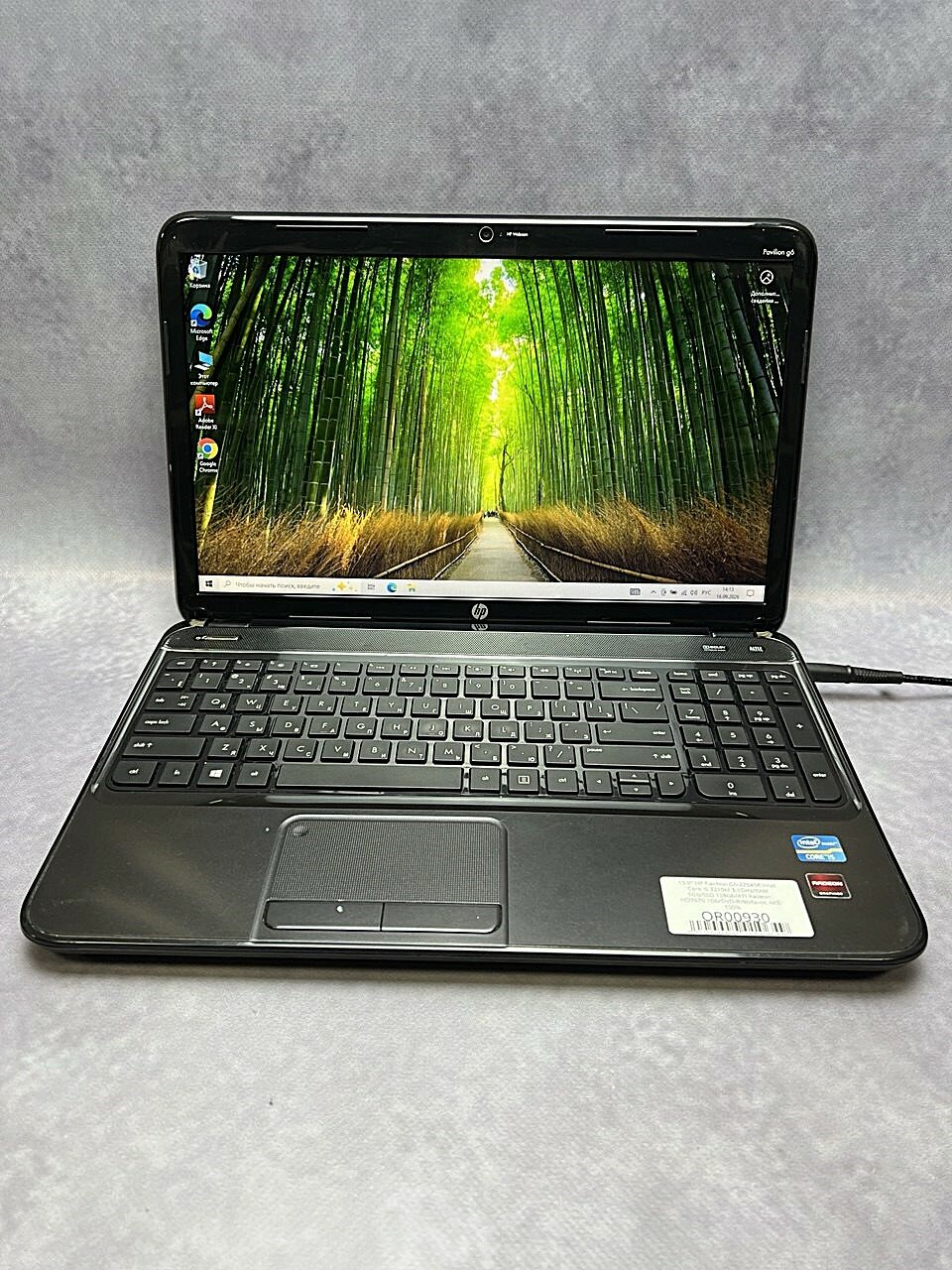 Ноутбук 15.6" HP Pavilion G6-2254SR Intel Core i5 3210M 3.1GHz/RAM 6Gb/SSD 128Gb/ATI Radeon HD7670 1Gb/DVD-RW
