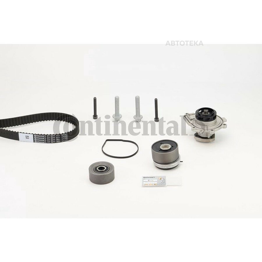Ремкомплект ГРМ (с водяным насосом) OPEL Astra H/J/Meriva A/Vectra C/Zafira B /z=146 CONTITECH CT1077WP2 CONTINENTAL CT1077WP2