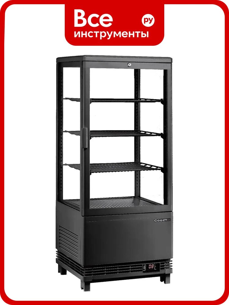 Витрина холодильная COOLEQ CW-85 BLACk E5982