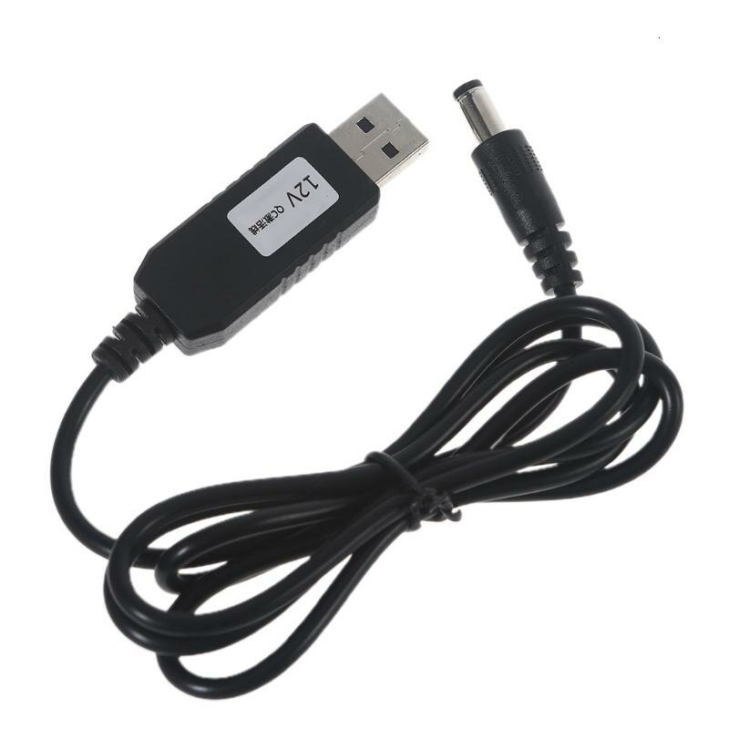 Кабель-преобразователь USB QC3.0 в 9V/12V 1.5A 5.5x2.1мм, 12V