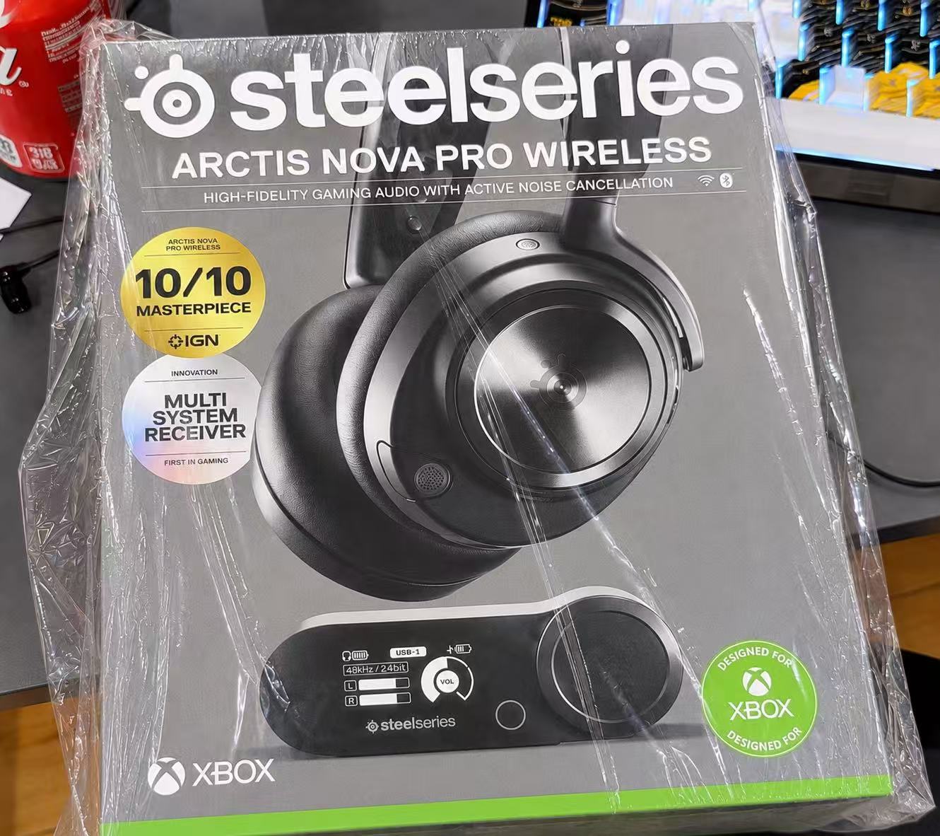 Беспроводные игровые наушники SteelSeries Arctis Nova Pro для XBOX с шумоподавлением