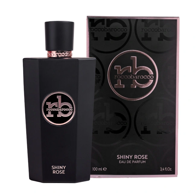 Парфюмерная вода унисекс 100 мл Roccobarocco Shiny Rose - Шайни Роуз для мужчин и женщин