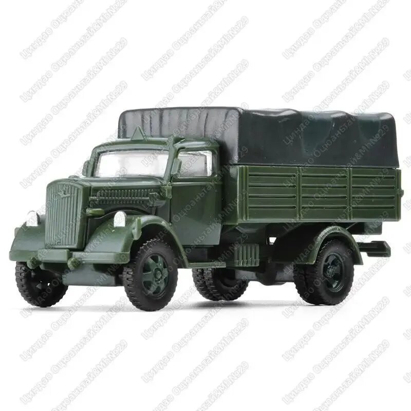 Сборная масштабная модель 1:72 Немецкий грузовик Opel Blitz, пластиковый конструктор для сборки и коллекции, детализированная миниатюра