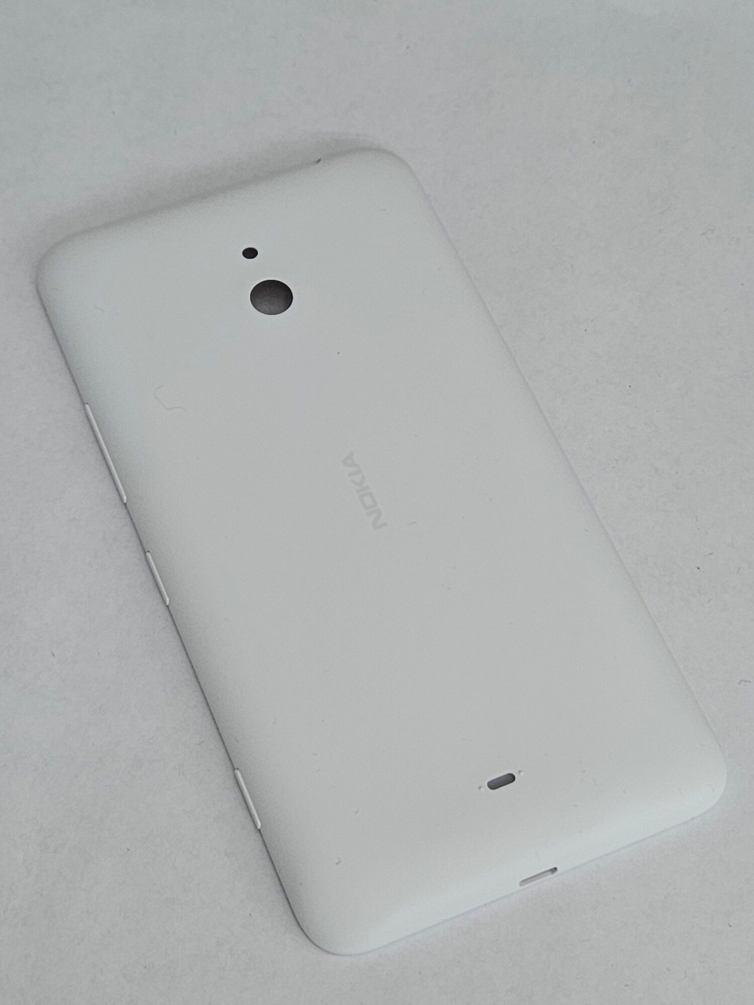 Крышка аккумулятора в сборе с боковыми клавишами для Nokia Lumia 1320 (цвет - white) orig, p/n: 8003294