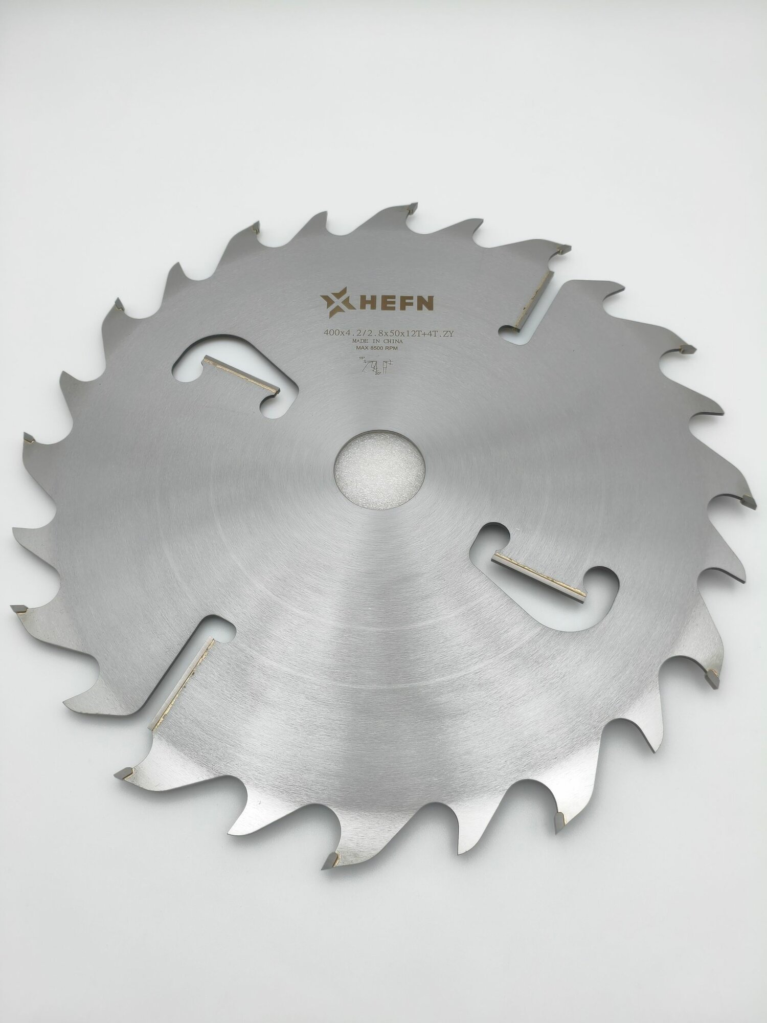Диск пильный 400x50x4.2/2.8 z12+12+4 WZ HEFN