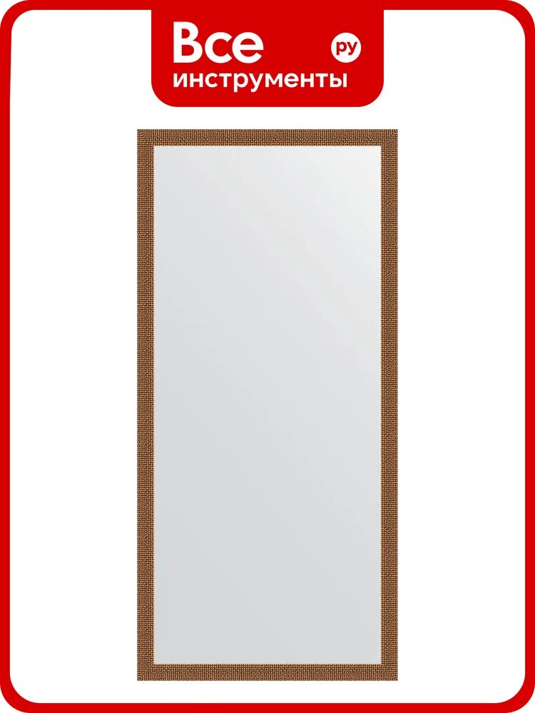 Зеркало EVOFORM в багетной раме - мозаика медь 46 mm (71x151 cm) 3323