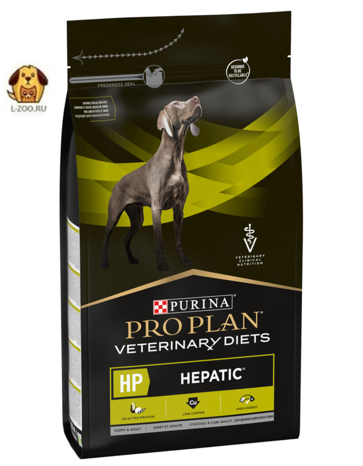 Pro Plan Veterinary diets HP ( 3 кг.) Сухой диетический корм для собак.
