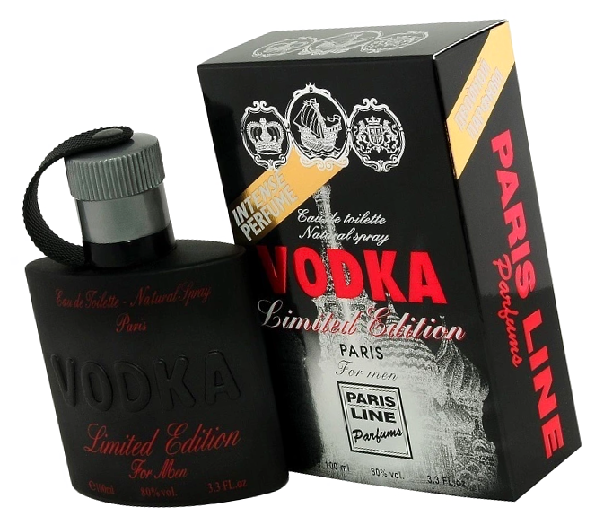 Paris Line Parfums Vodka Limited Edition парфюм для мужчин 100 мл - Пари Лайн Парфамс Водка Эдишн