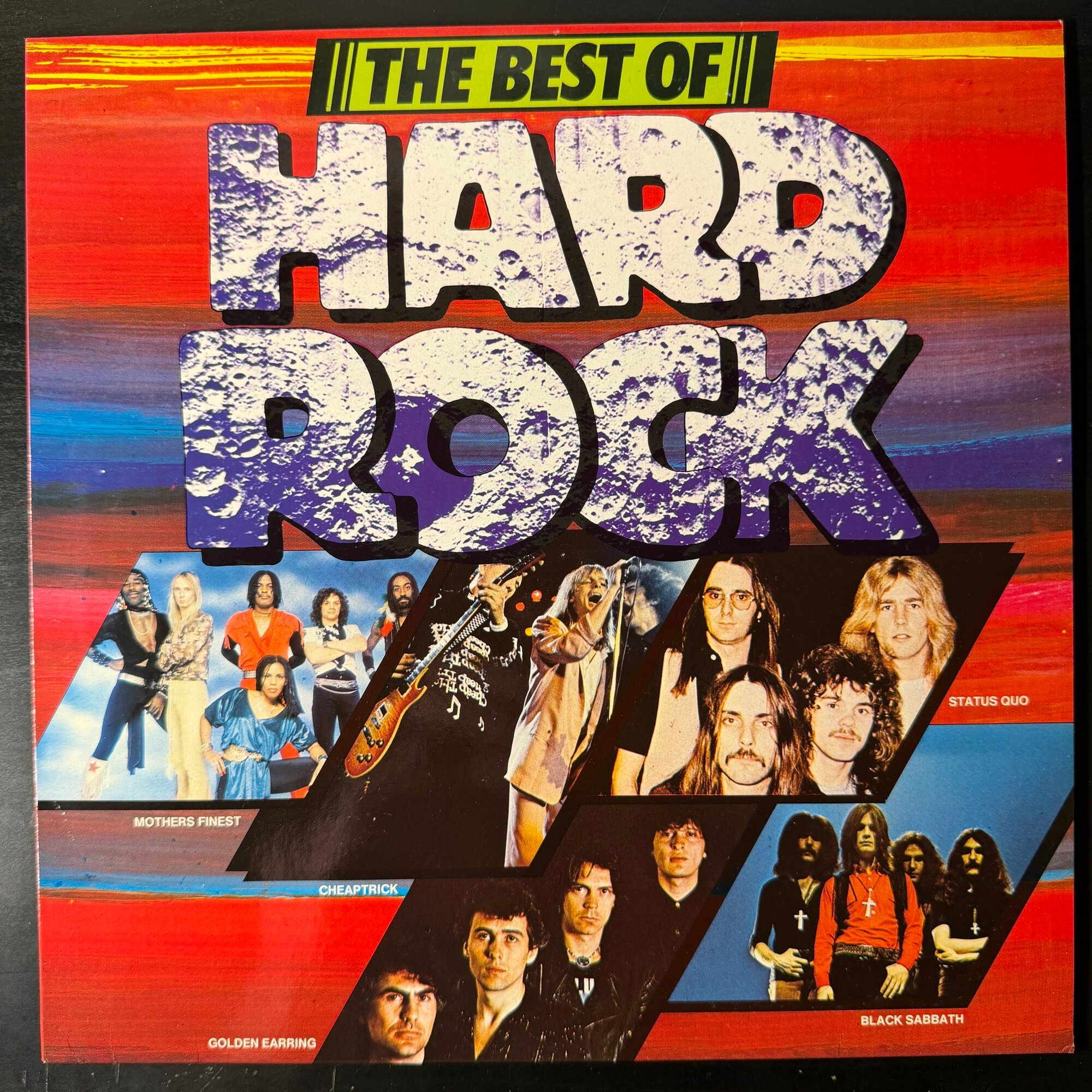 Виниловая пластинка Сборник The Best Of Hard Rock (Бельгия 1987г.)