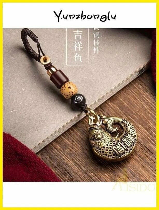 Yunzhonglu Статуя карпа, медная скульптура, настольный декоративный предмет, Посвященные руны