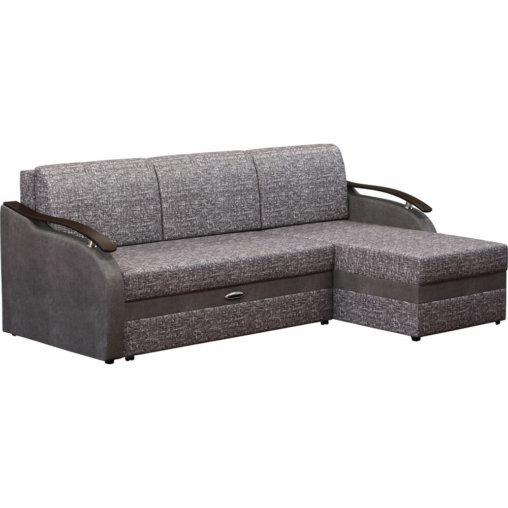 Угловой диван МебелПром Наташа У 190 ДН волна 2