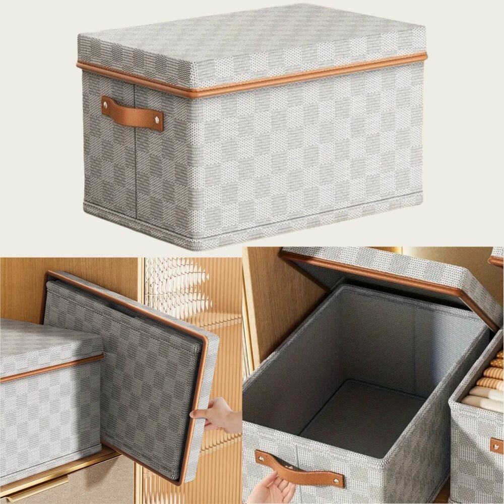 Коробка для хранения длина 50 см, ширина 40 см, высота 30 см.