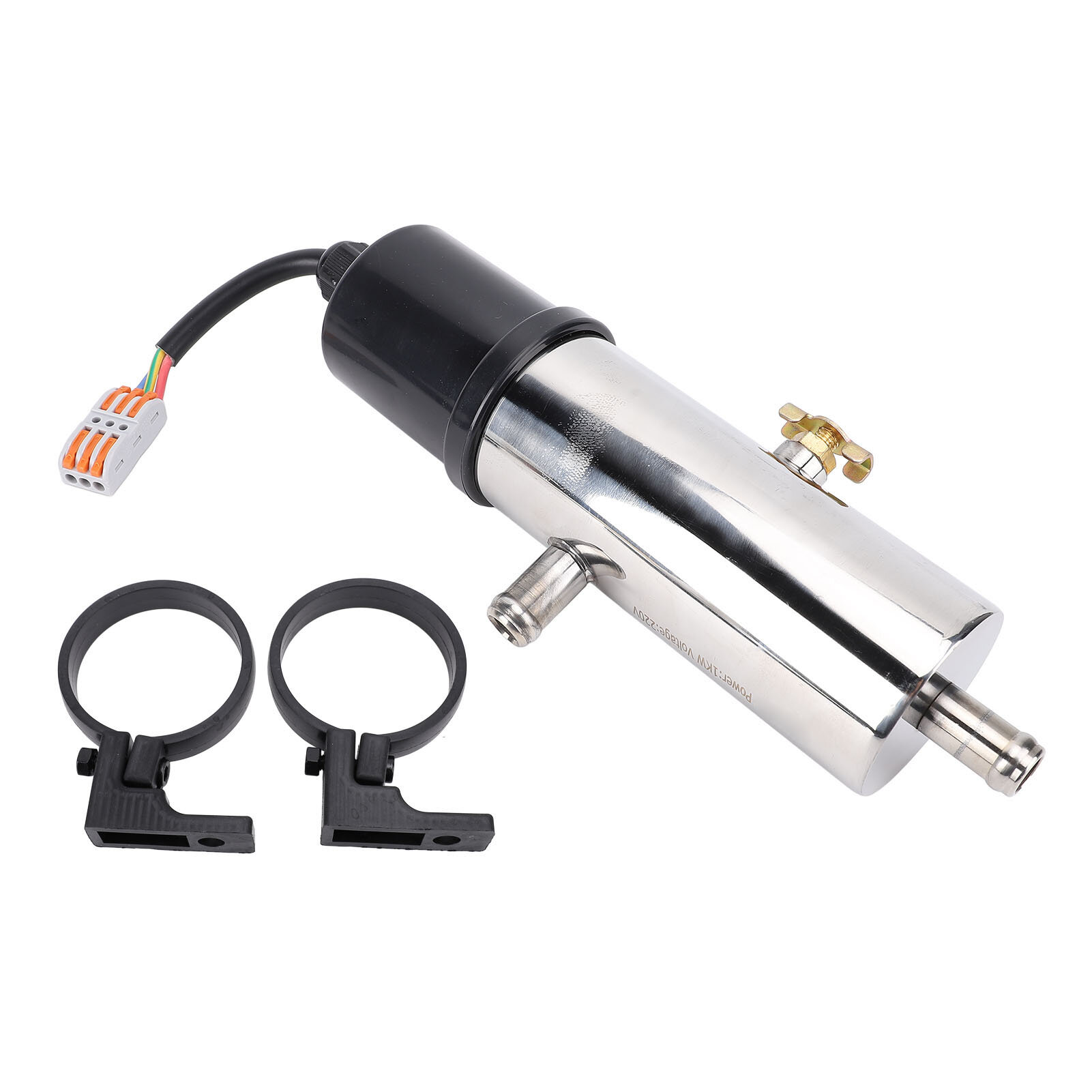 Нагреватель генератора 1000 Вт, самоциркулирующий подогреватель охлаждающей жидкости из нержавеющей стали для двигателей с водяным охлаждением объемом 0–5,7 л.