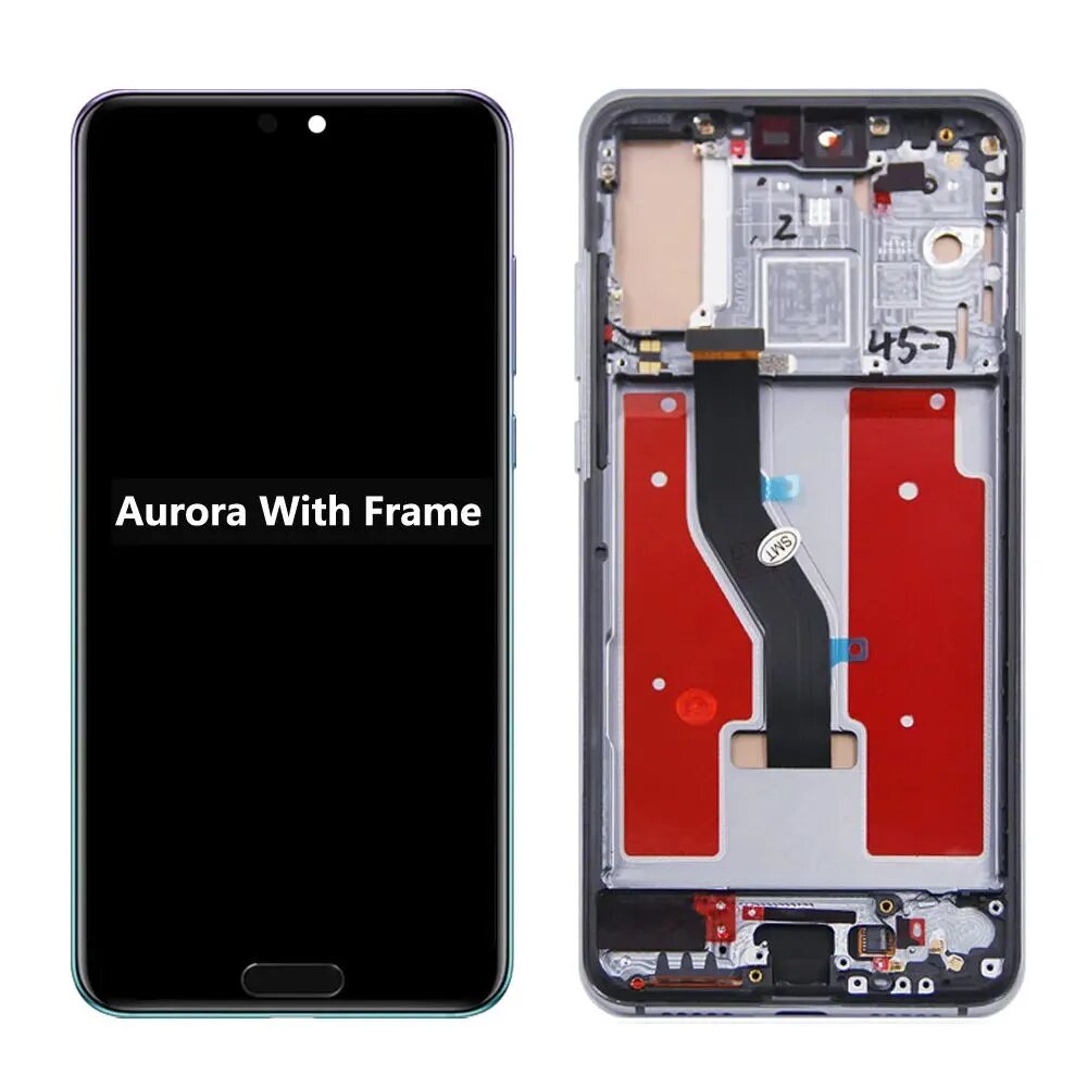 TFT Дисплей для Huawei P20 Pro в сборе с тачскрином(с синий рамкой )