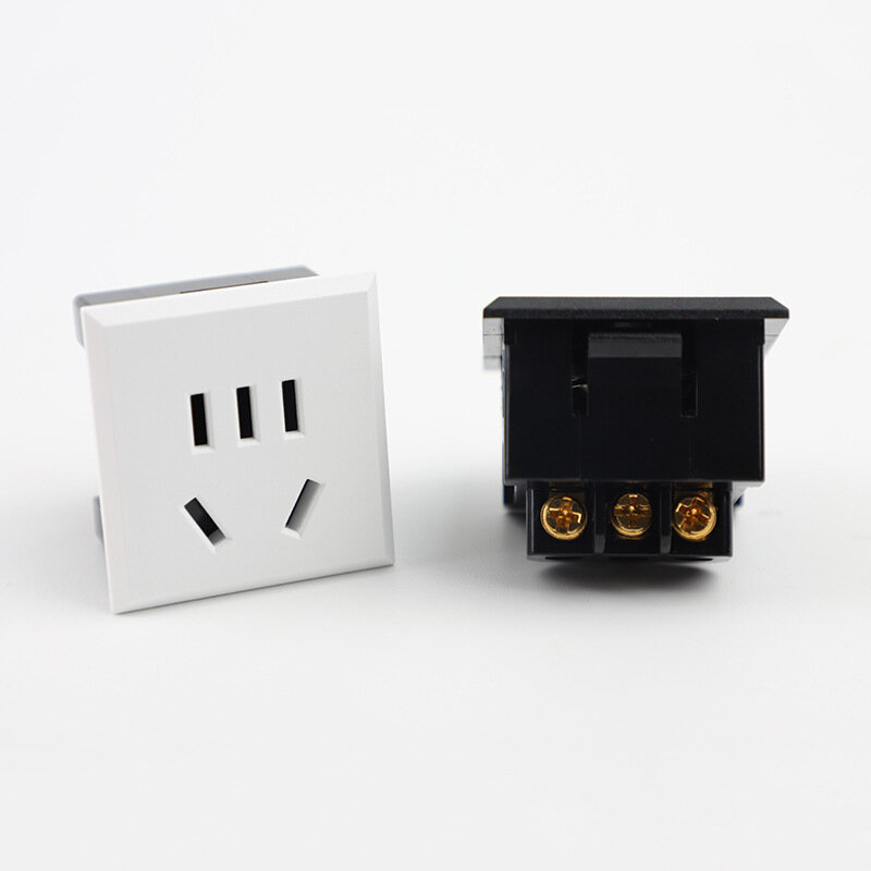 Гнездо с пятью отверстиями, встроенное в карту, 4A, два трех штекера, новый национальный стандарт, 5 отверстий с